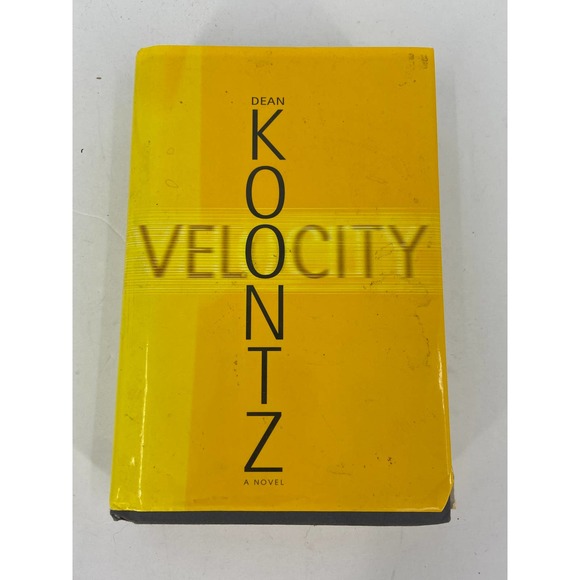 Dean Koontz | Accents | Velocity By Dean Koontz 205 Large Print Edition ...